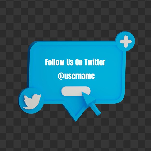 3d siga-nos no twitter simulação de nome de usuário nas redes sociais ... 3d siga-nos no twitter simulação de nome de usuário nas redes sociais ...