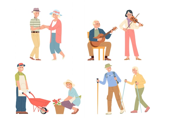 Une Collection D'illustration Vectorielle Des Activités Amusantes Des ... Une Collection D'illustration Vectorielle Des Activités Amusantes Des ...