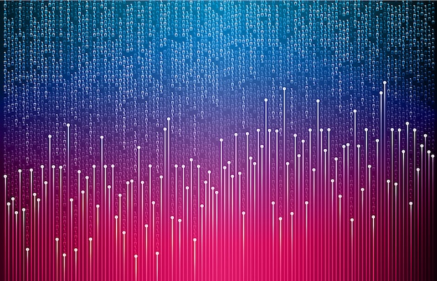 Fond De Concept Technologique Futur Bleu Cyber Circuit Binaire Rose ... Fond De Concept Technologique Futur Bleu Cyber Circuit Binaire Rose ...