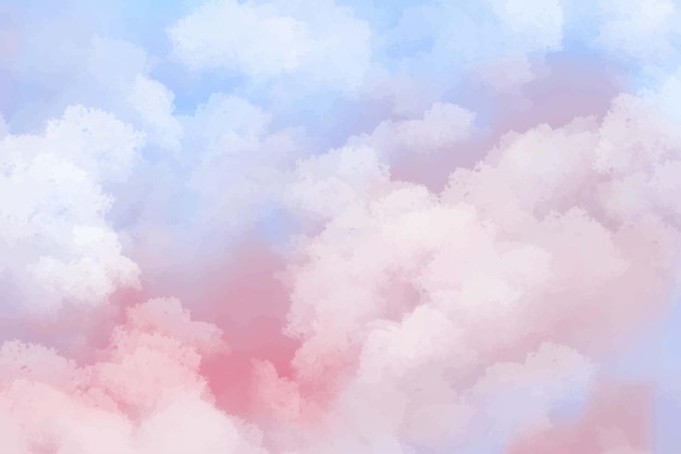 Fond De Nuage De Ciel Pastel Aquarelle Peint à La Main | Vecteur Gratuite Fond De Nuage De Ciel Pastel Aquarelle Peint à La Main | Vecteur Gratuite
