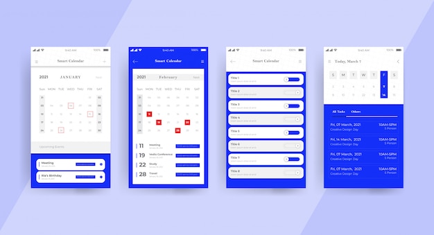 Page De Concept De L'interface Utilisateur De L'application De ... Page De Concept De L'interface Utilisateur De L'application De ...