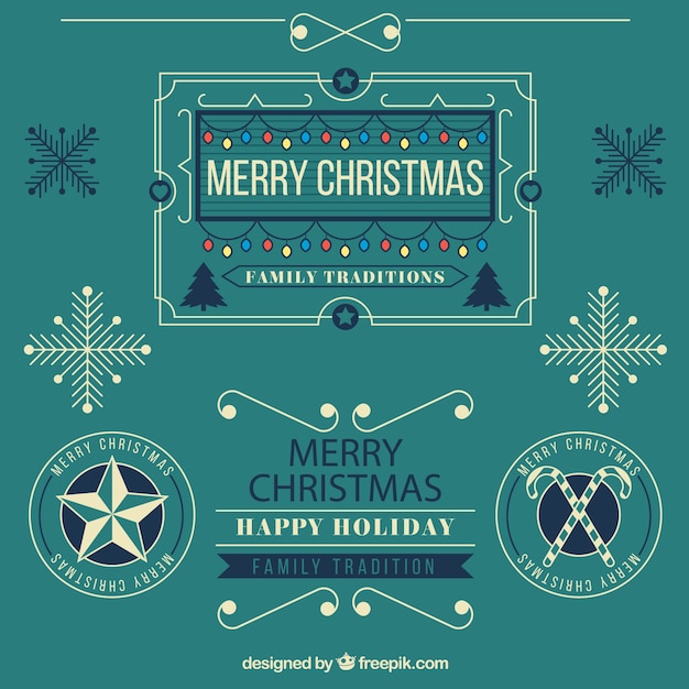 Voeux Bleue De Joyeux Noël | Vecteur Premium Voeux Bleue De Joyeux Noël | Vecteur Premium