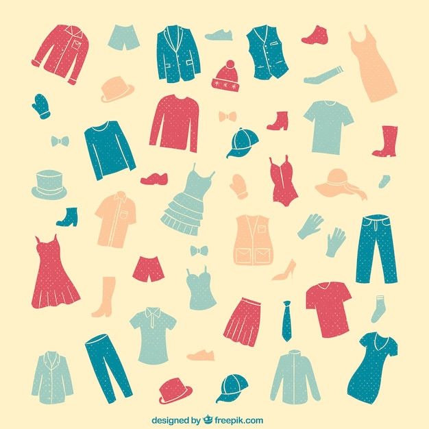 Colección de ropa | Descargar Vectores gratis Colección de ropa | Descargar Vectores gratis