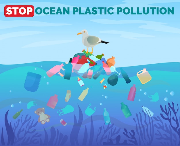 Detener el cartel de contaminación plástica del océano con un montón de ... Detener el cartel de contaminación plástica del océano con un montón de ...