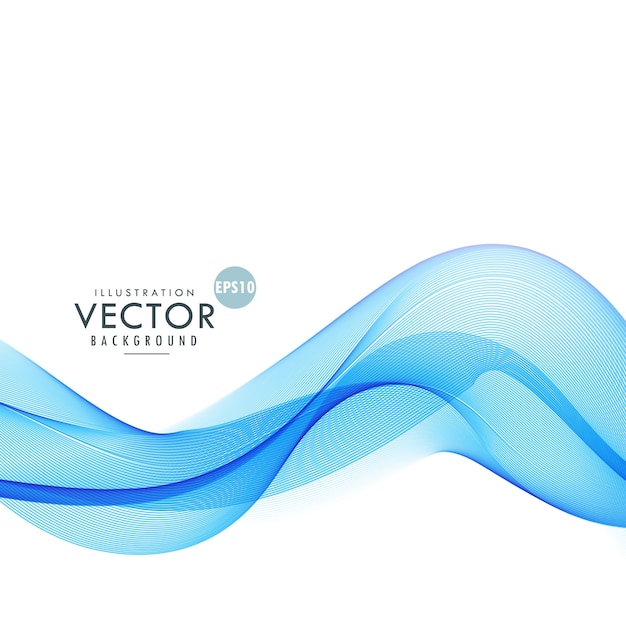 Diseño elegante de fondo de ola abstracta | Vector Premium Diseño elegante de fondo de ola abstracta | Vector Premium