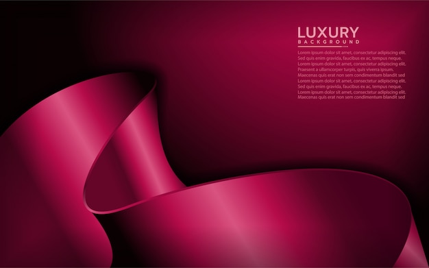 Fondo dinámico de lujo rosa rosa abstracto | Vector Premium Fondo dinámico de lujo rosa rosa abstracto | Vector Premium