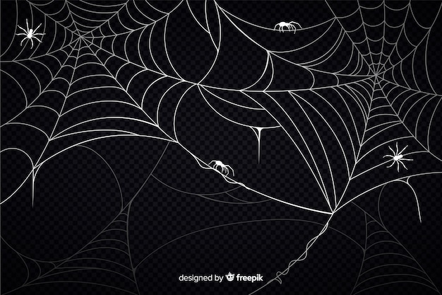 Fondo de telaraña de halloween | Vector Gratis Fondo de telaraña de halloween | Vector Gratis