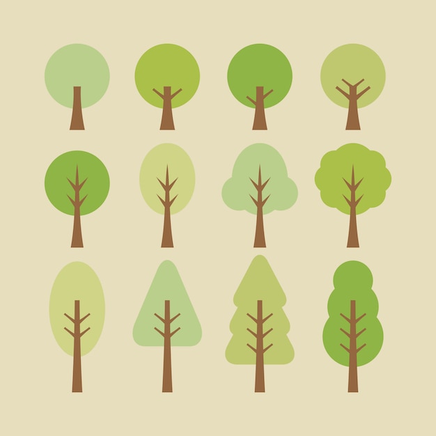 Ilustración del árbol | Vector Premium Ilustración del árbol | Vector Premium
