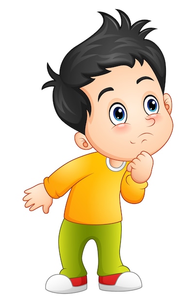 Lindo niño mirando hacia arriba | Descargar Vectores Premium Lindo niño mirando hacia arriba | Descargar Vectores Premium