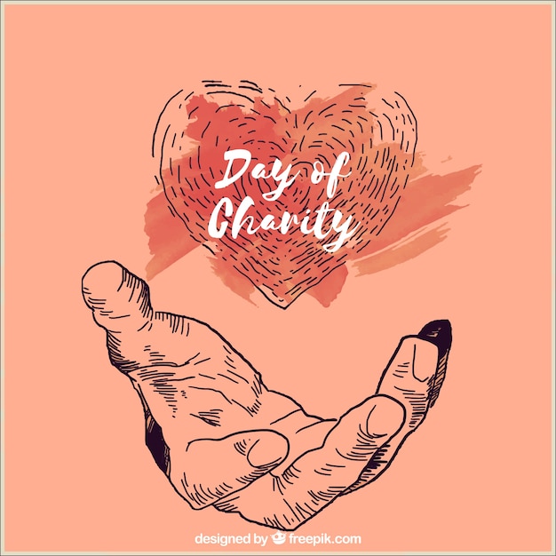 Mano sujetando un corazón dibujado a mano | Vector Gratis Mano sujetando un corazón dibujado a mano | Vector Gratis