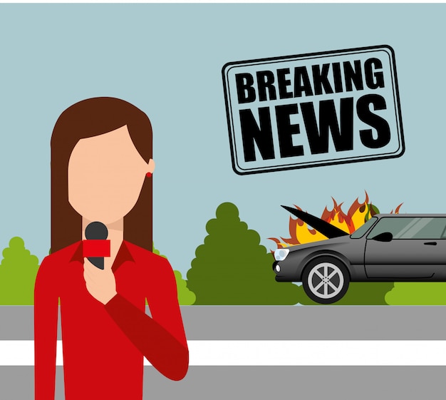 Noticias de última hora | Vector Premium Noticias de última hora | Vector Premium