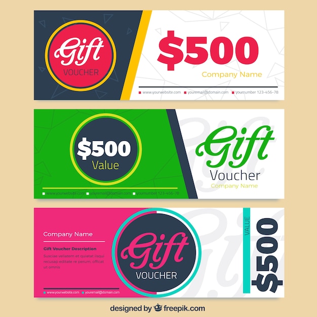 Pack de cupón de descuento | Descargar Vectores gratis Pack de cupón de descuento | Descargar Vectores gratis