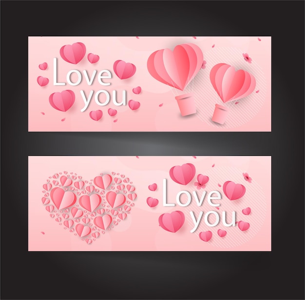 Un Papel En Forma De Corazón Estilo Artístico Día De San Valentín