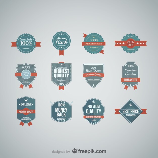 Pegatinas de calidad vectoriales | Vector Premium Pegatinas de calidad vectoriales | Vector Premium