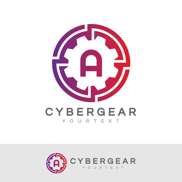 Tecnología inicial letra a diseño de logotipo | Vector Premium Tecnología inicial letra a diseño de logotipo | Vector Premium