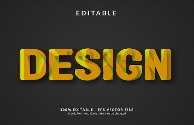 Texto de diseño editable en póster comercial de estilo de corte en ... Texto de diseño editable en póster comercial de estilo de corte en ...
