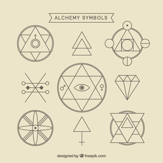 Tatuagem De Elementos De Alquimia Tatuagem De Elementos De Alquimia