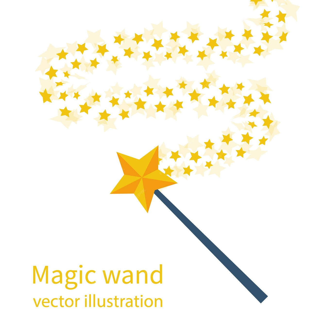 Varita mágica con una estrella rastro de polvo de oro fondo abstracto ... Varita mágica con una estrella rastro de polvo de oro fondo abstracto ...