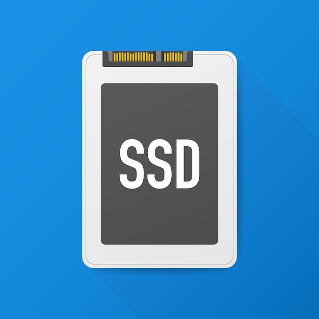 Solid state drive, ssd-polygon, computergerät, festplatte. vektor ... Solid state drive, ssd-polygon, computergerät, festplatte. vektor ...