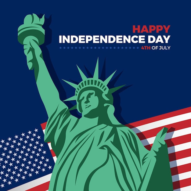 4 de julho dia da independência | Vetor Grátis 4 de julho dia da independência | Vetor Grátis