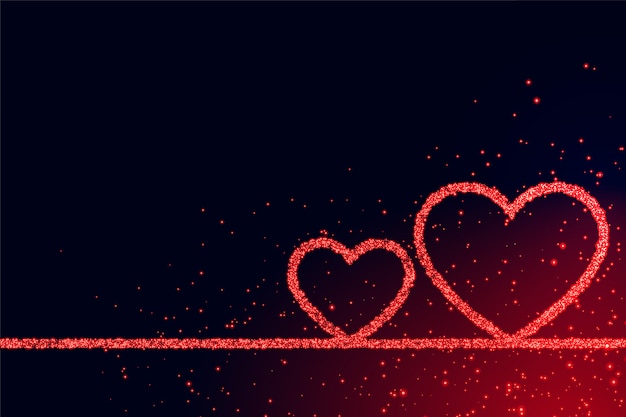 Amor corações fundo romântico para dia dos namorados | Vetor Grátis Amor corações fundo romântico para dia dos namorados | Vetor Grátis
