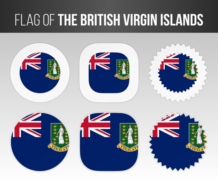 Bandeiras das ilhas virgens britânicas etiquetas emblemas e adesivos ... Bandeiras das ilhas virgens britânicas etiquetas emblemas e adesivos ...