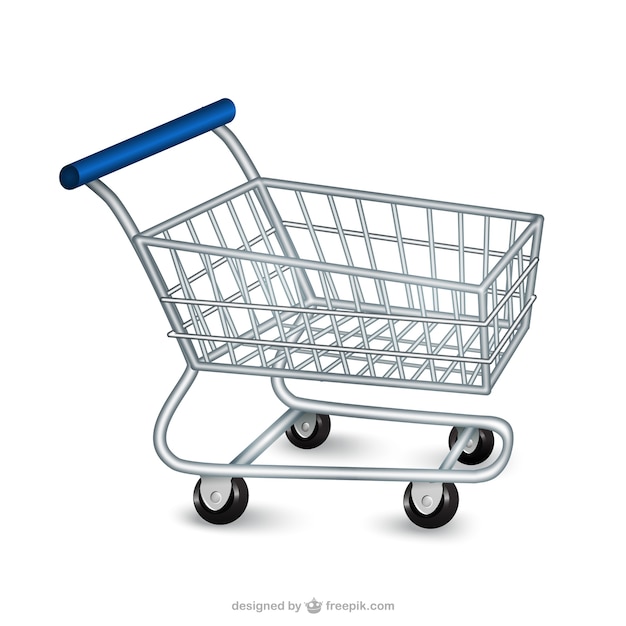 Carrinho de compras | Vetor Grátis Carrinho de compras | Vetor Grátis