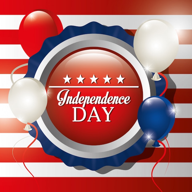 Celebração do dia da independência 4 de julho nos estados unidos da ... Celebração do dia da independência 4 de julho nos estados unidos da ...