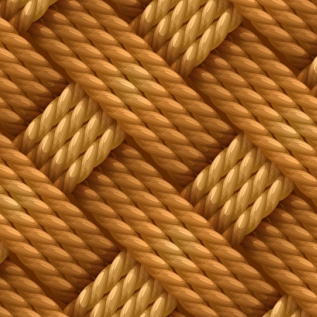Corda de sisal de fibra de cânhamo natural | Vetor Premium Corda de sisal de fibra de cânhamo natural | Vetor Premium