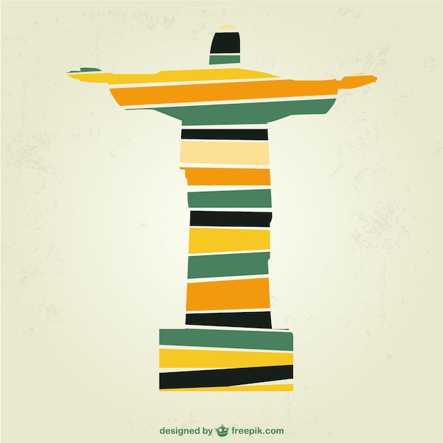 Cristo redentor brasil arte vetorial | Vetor Grátis Cristo redentor brasil arte vetorial | Vetor Grátis