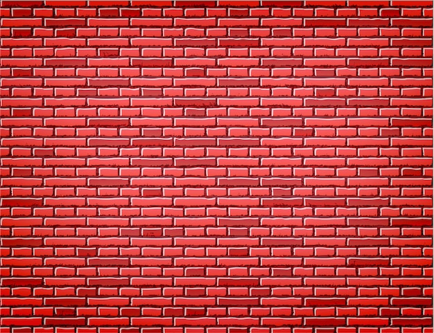 Design De Plano De Fundo De Textura De Parede De Tijolo Vermelho
