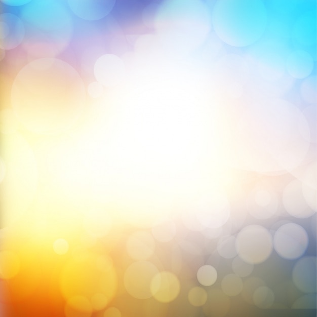 Fundo colorido, com efeito bokeh | Vetor Grátis Fundo colorido, com efeito bokeh | Vetor Grátis
