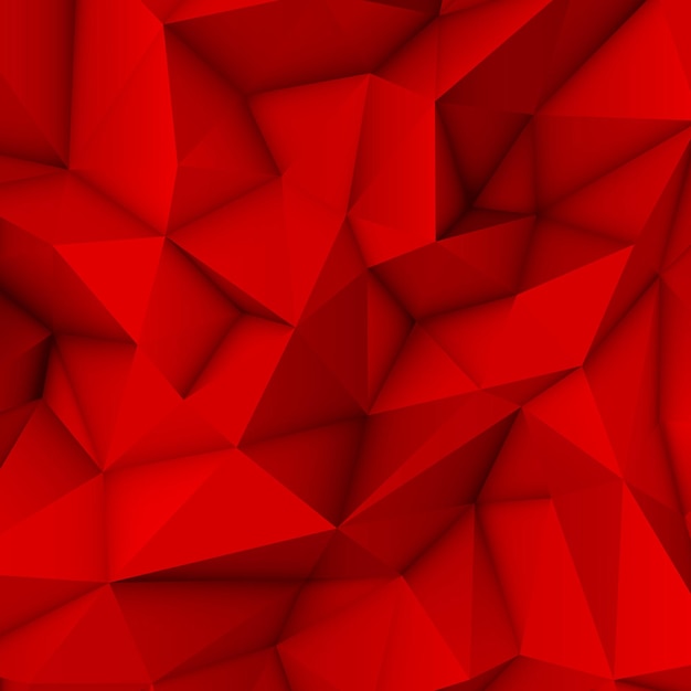 Fundo de mosaico triangular poligonal poligonal abstrato vermelho para ... Fundo de mosaico triangular poligonal poligonal abstrato vermelho para ...