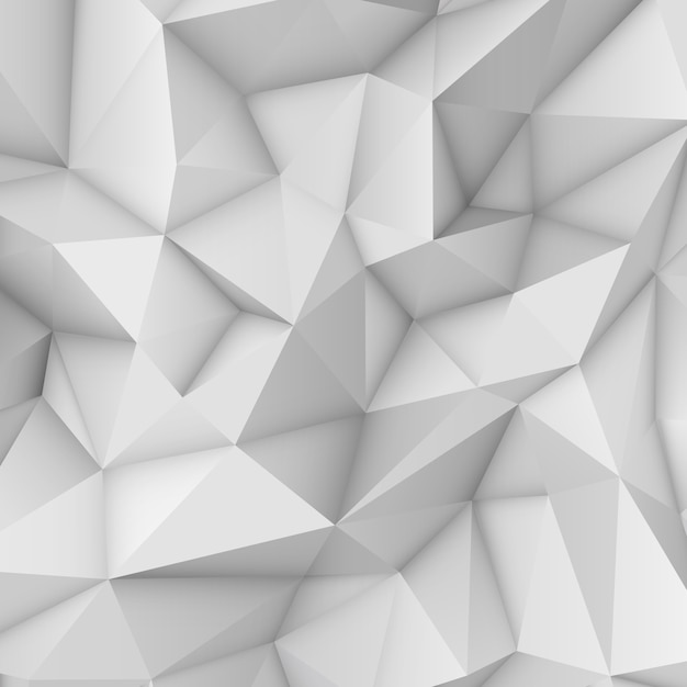 Fundo poligonal abstrato branco | Vetor Premium Fundo poligonal abstrato branco | Vetor Premium