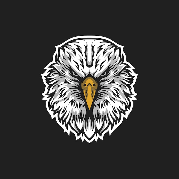 Logotipo da cabeça de águia | Vetor Premium Logotipo da cabeça de águia | Vetor Premium
