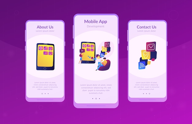 Modelo de interface de aplicativo de desenvolvimento de aplicativos ... Modelo de interface de aplicativo de desenvolvimento de aplicativos ...