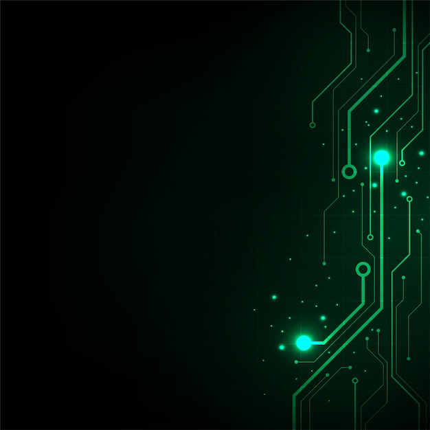 Projeto de circuitos eletrônicos de fundo vector. | Vetor Premium Projeto de circuitos eletrônicos de fundo vector. | Vetor Premium