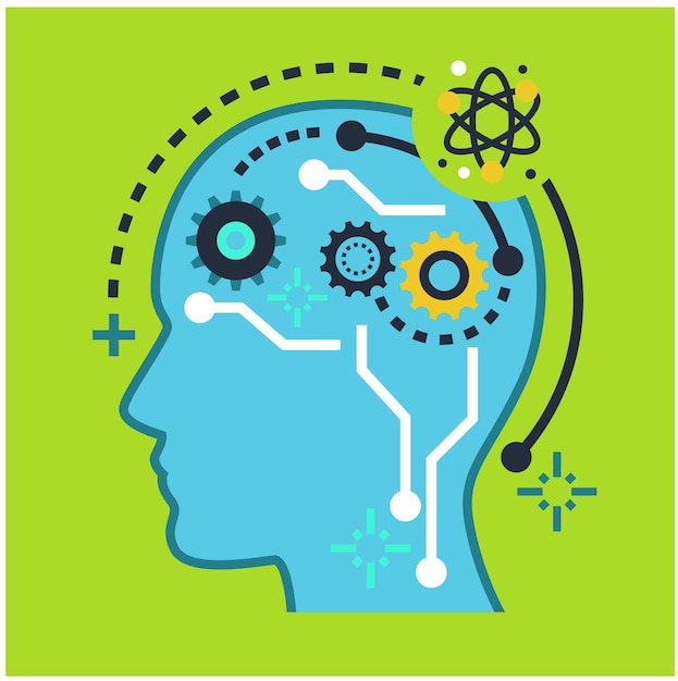 Símbolo de inteligência artificial de machine learning | Vetor Premium Símbolo de inteligência artificial de machine learning | Vetor Premium