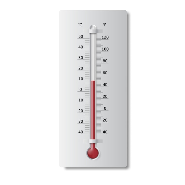 Termometro meteorologico realistico celsius e fahrenheit per la ... Termometro meteorologico realistico celsius e fahrenheit per la ...