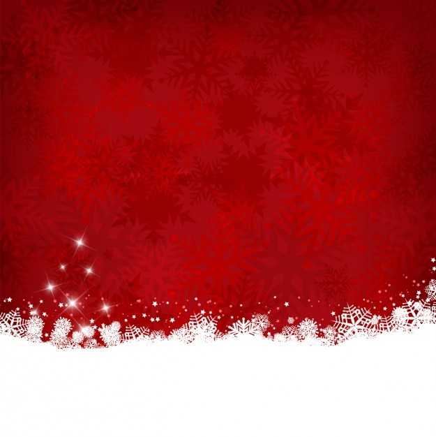 Rode kerst achtergrond met sneeuw | Gratis Vector Rode kerst achtergrond met sneeuw | Gratis Vector